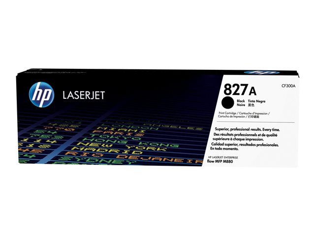 HP 827A - Black - original - LaserJet - toner cartridge (CF300A) - for ...