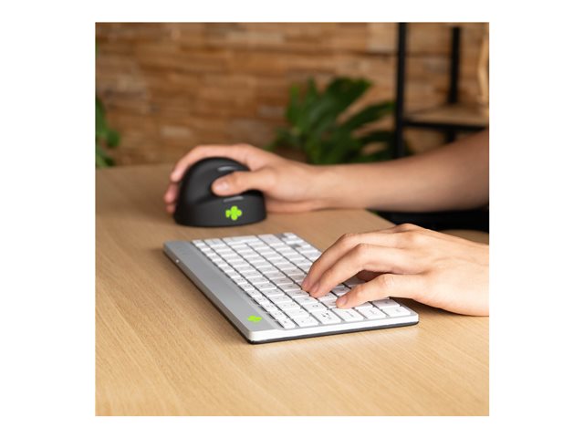 R-Go Compact Break ergonomic keyboard QW (RGOCODEWDWH), R-GO TOOLS ...