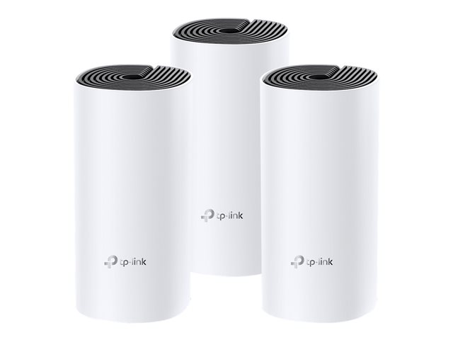 TP-Link DECO M4 - Wi-Fi system (3 routers) - mesh - GigE - Wi-Fi 5 ...