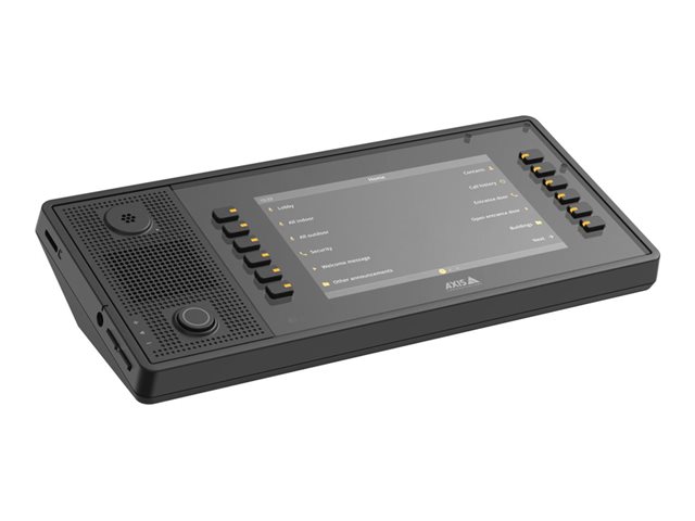 AXIS C6110 - Dispatch console - SIP, RTP, SIP over TLS, SIPS - black ...