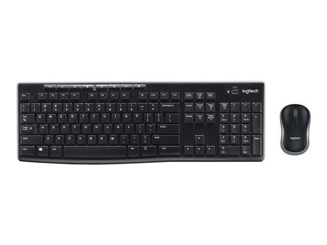 Logitech MK270 Wireless Combo - Keyboard and mouse set - wireless - 2.4 ...