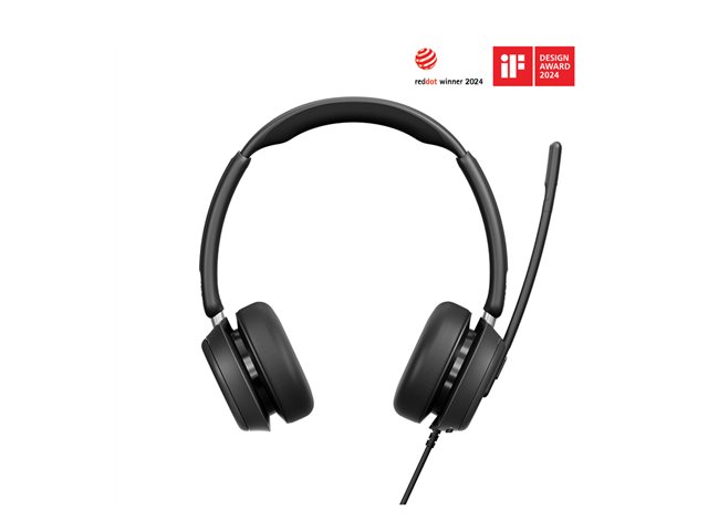 EPOS IMPACT 860T - Headset - op oor - met bekabeling - USB-C - gecertificeerd voor Microsoft ...