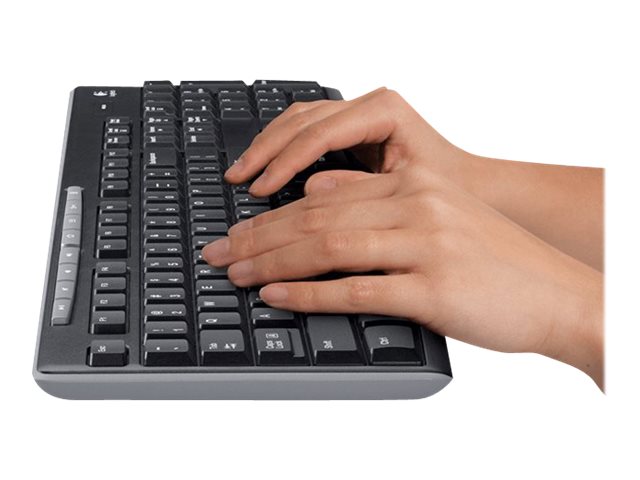 Logitech MK270 Wireless Combo - Keyboard and mouse set - wireless - 2.4 ...