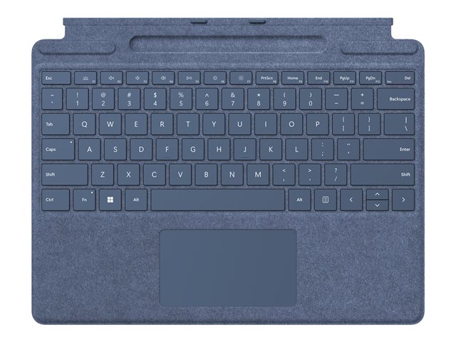 Microsoft Surface Pro Signature Keyboard - Keyboard - with touchpad ...