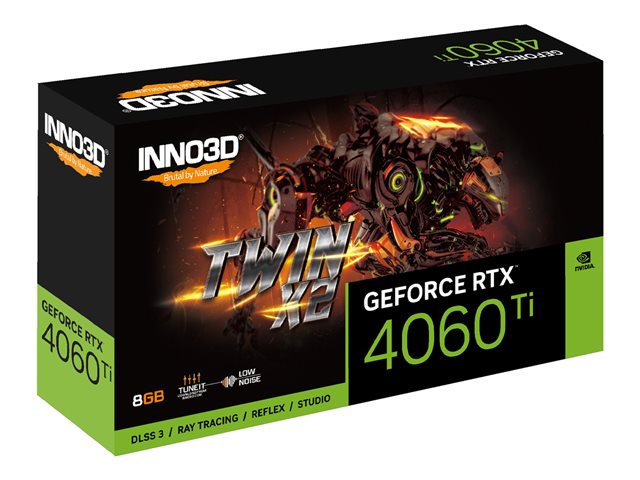 GeForce RTX 4060Ti (N406T2-08D6-171153N), INNO3D | Hardware - Discorp