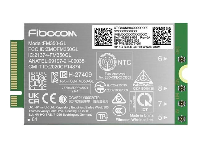 HP - Wireless cellular modem - 5G (AM5R4AA), HP | Matériel Informatique ...